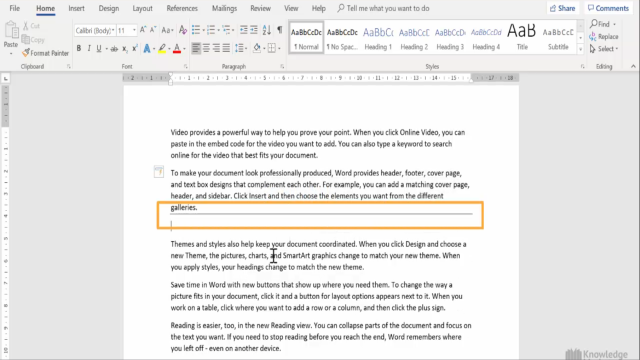 Word Tip – Use Hyphens to Auto-create Lines | Knowledge Market