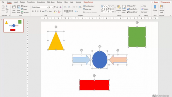 PowerPoint Tip – Quickly Select Multiple Shapes | Knowledge Market