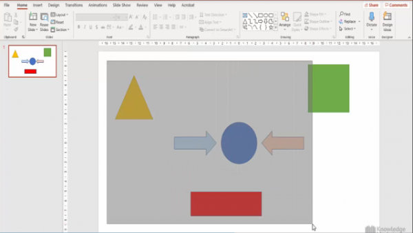 PowerPoint Tip – Quickly Select Multiple Shapes | Knowledge Market