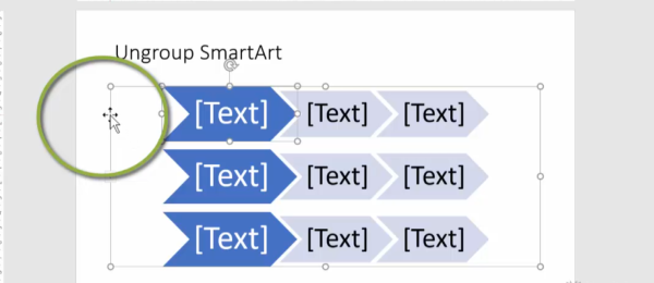 PowerPoint Tip – Ungroup SmartArt | Knowledge Market